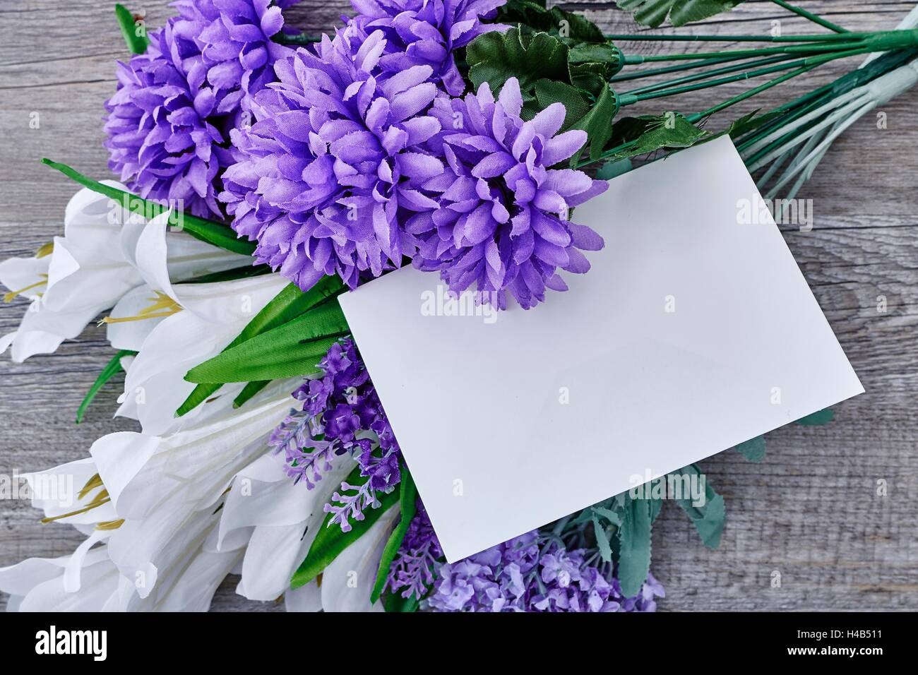 A studio photo of plastic display flowers Stock Photo - Alamy