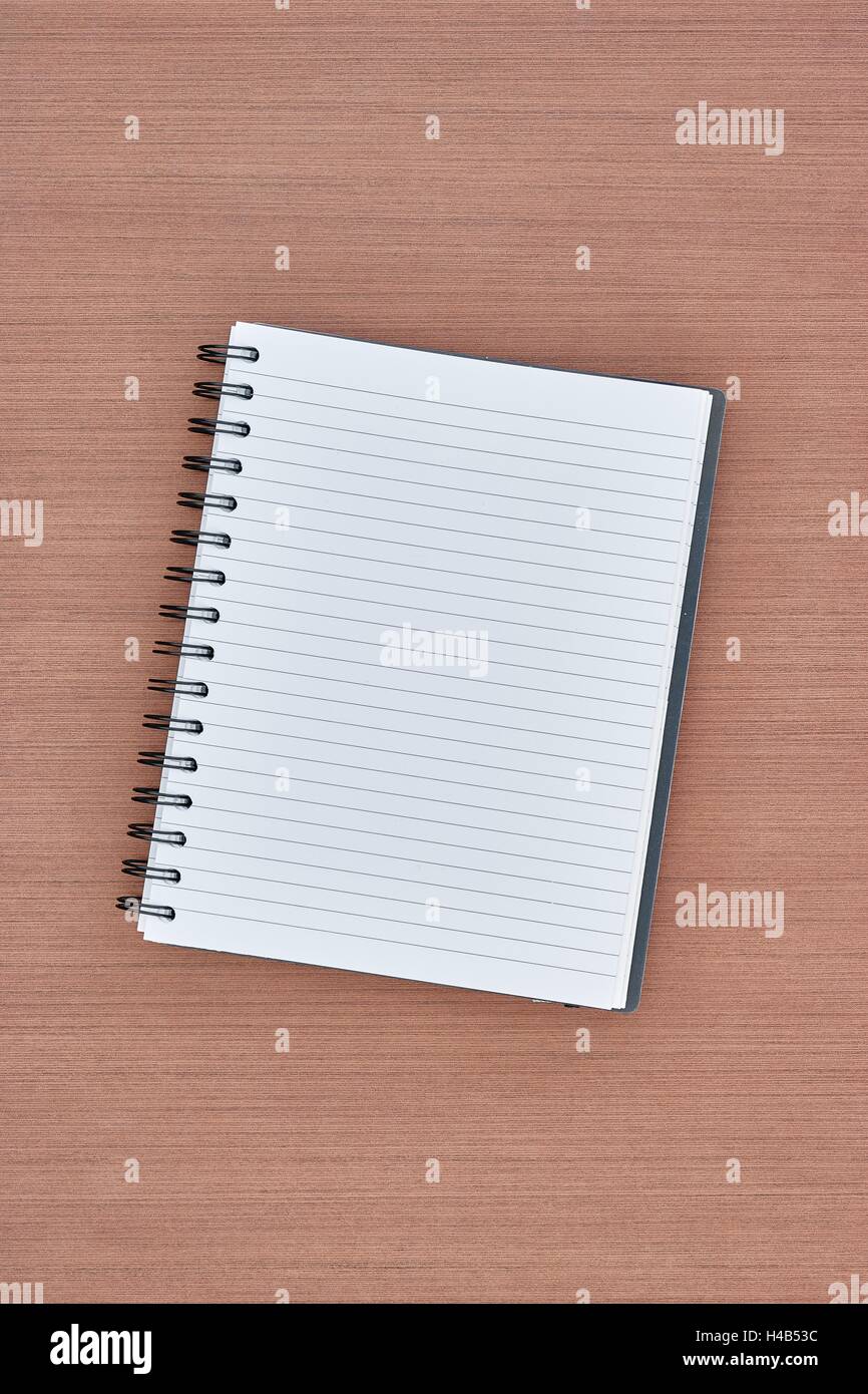 A close up shot of a notebook writing pad Stock Photo - Alamy