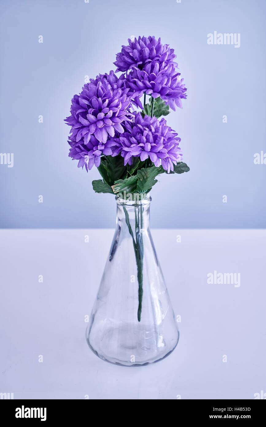 A studio photo of plastic display flowers Stock Photo - Alamy