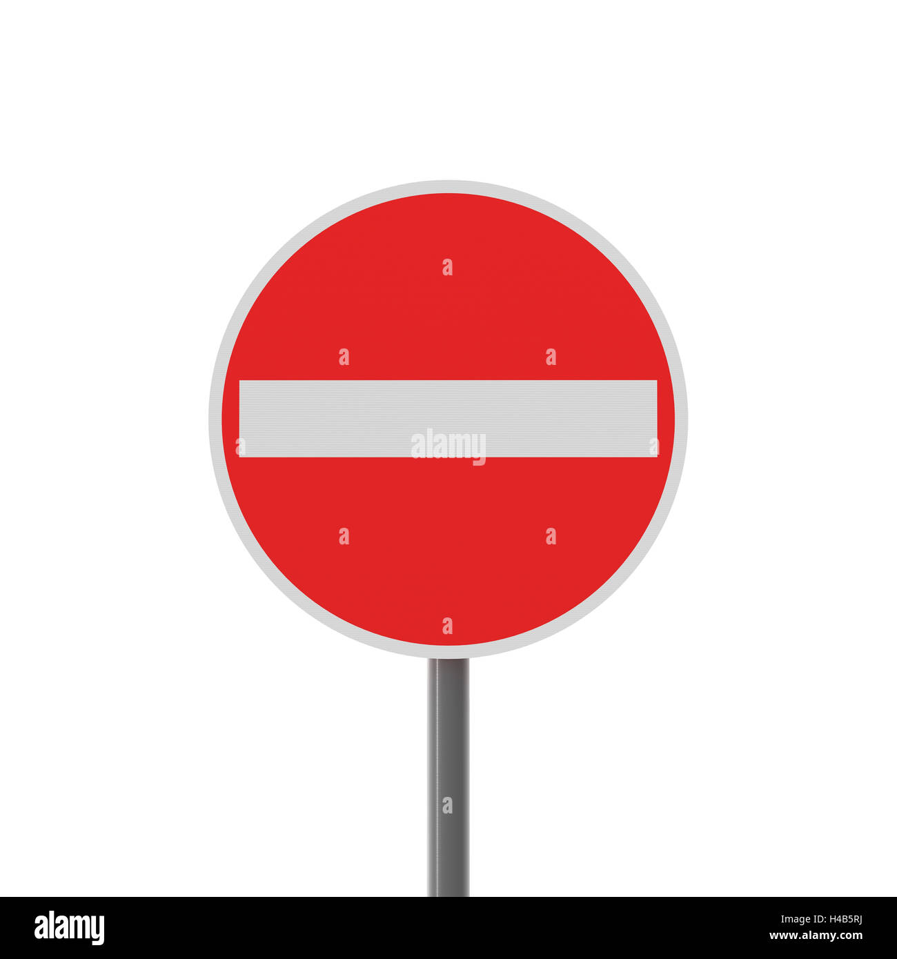 Sign 'Driveway forbade' Stock Photo - Alamy