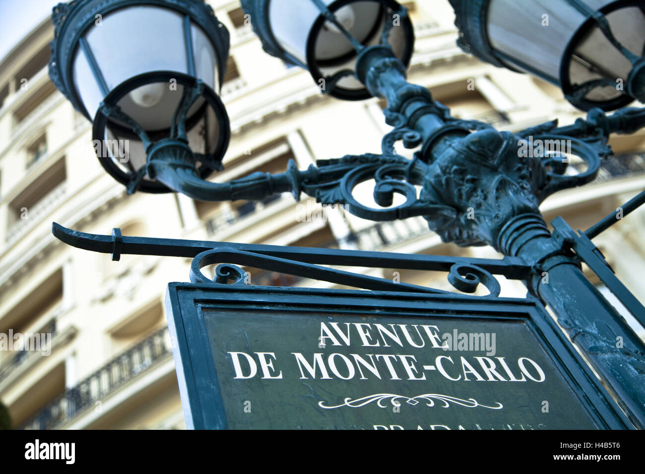 Monaco road sign hi-res stock photography and images - Alamy