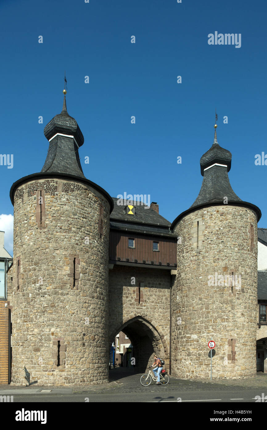 Germany, North Rhine-Westphalia, circle Düren, Jülich, witch's tower ...