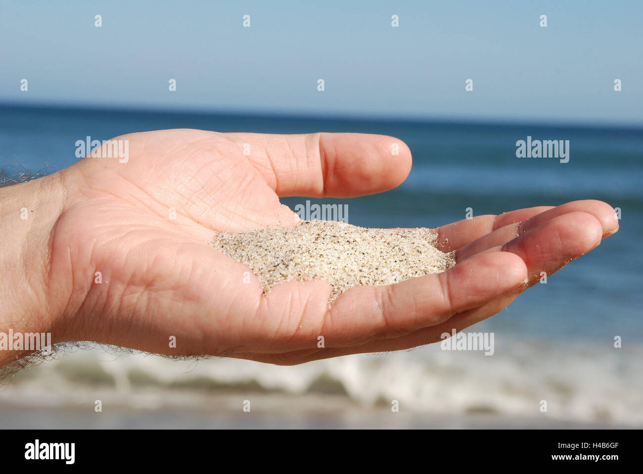 Man's hand, palm, Sand, man, hand, finger, manly, Sand centre punch ...