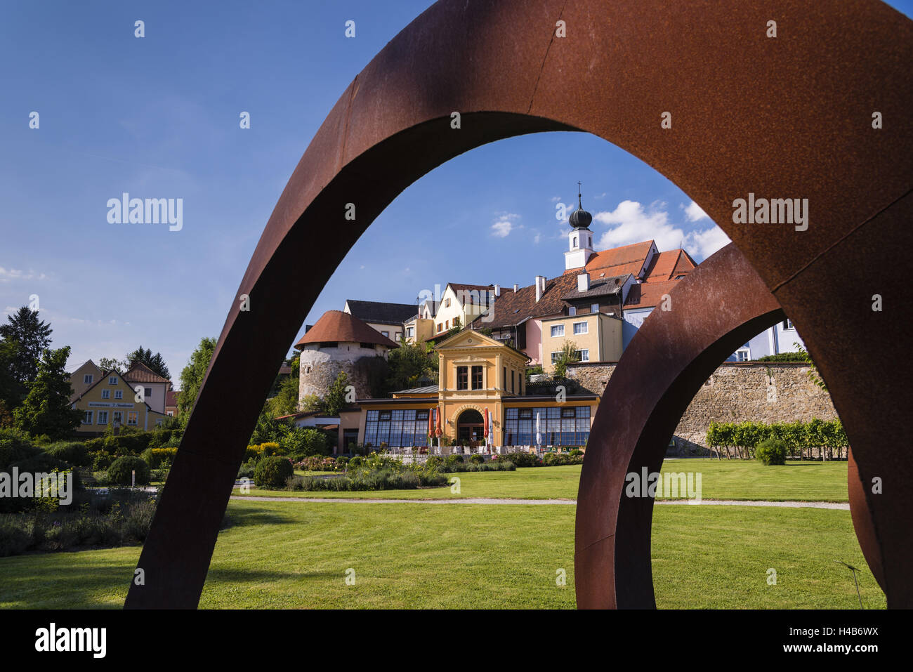 Baroque town scharding austria hi-res stock photography and images - Alamy