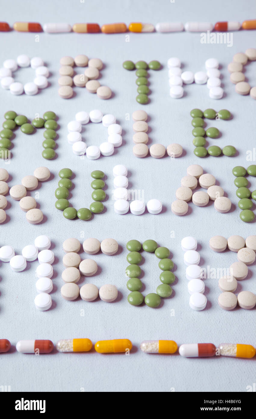 Orthomolekulare medicine, alternative cure, drug, vitamins, mineral ...