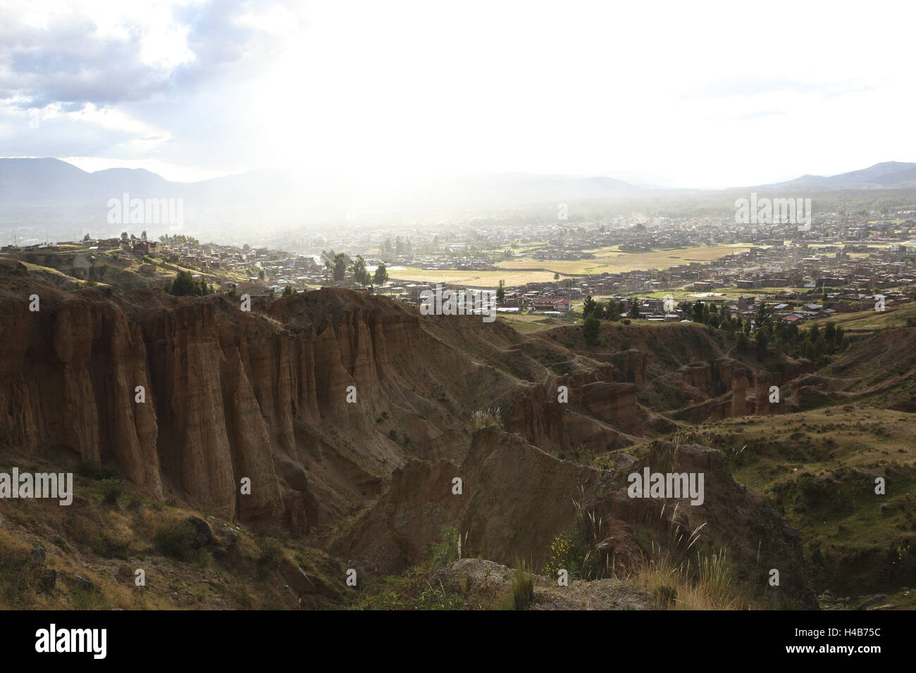 Peru, the Andes, Huancayo, Torre Torre Stock Photo - Alamy