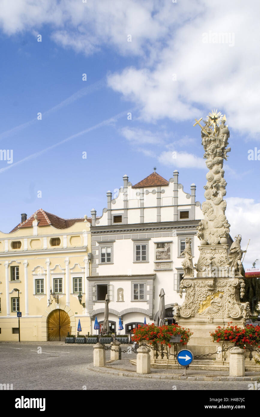 Austria, Lower Austria, wine fourth, Langenlois, Renaissance houses and ...