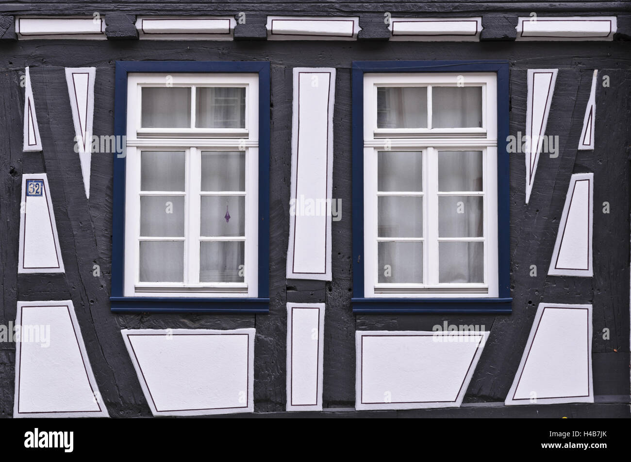 Germany, Hessen, Taunus, German Timber-Frame Road, Idstein, Old Town ...