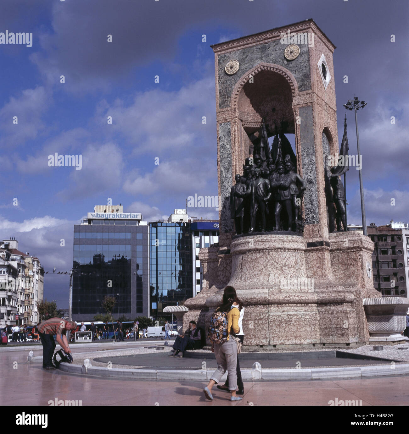 Turkey, Istanbul, Beyoglu District, Taksim Square, 'Monument of the ...