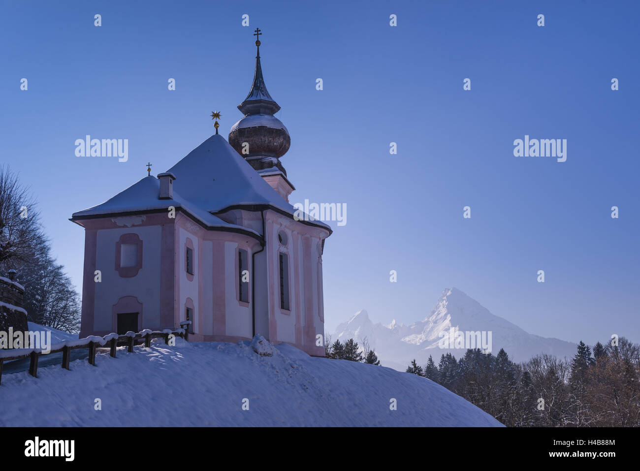 Germany, Bavaria, Upper Bavaria, Berchtesgaden, Berchtesgaden, Maria ...