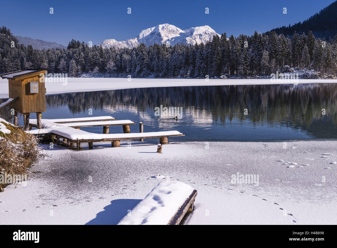 Germany, Bavaria, Upper Bavaria, Berchtesgaden, Ramsau bei ...