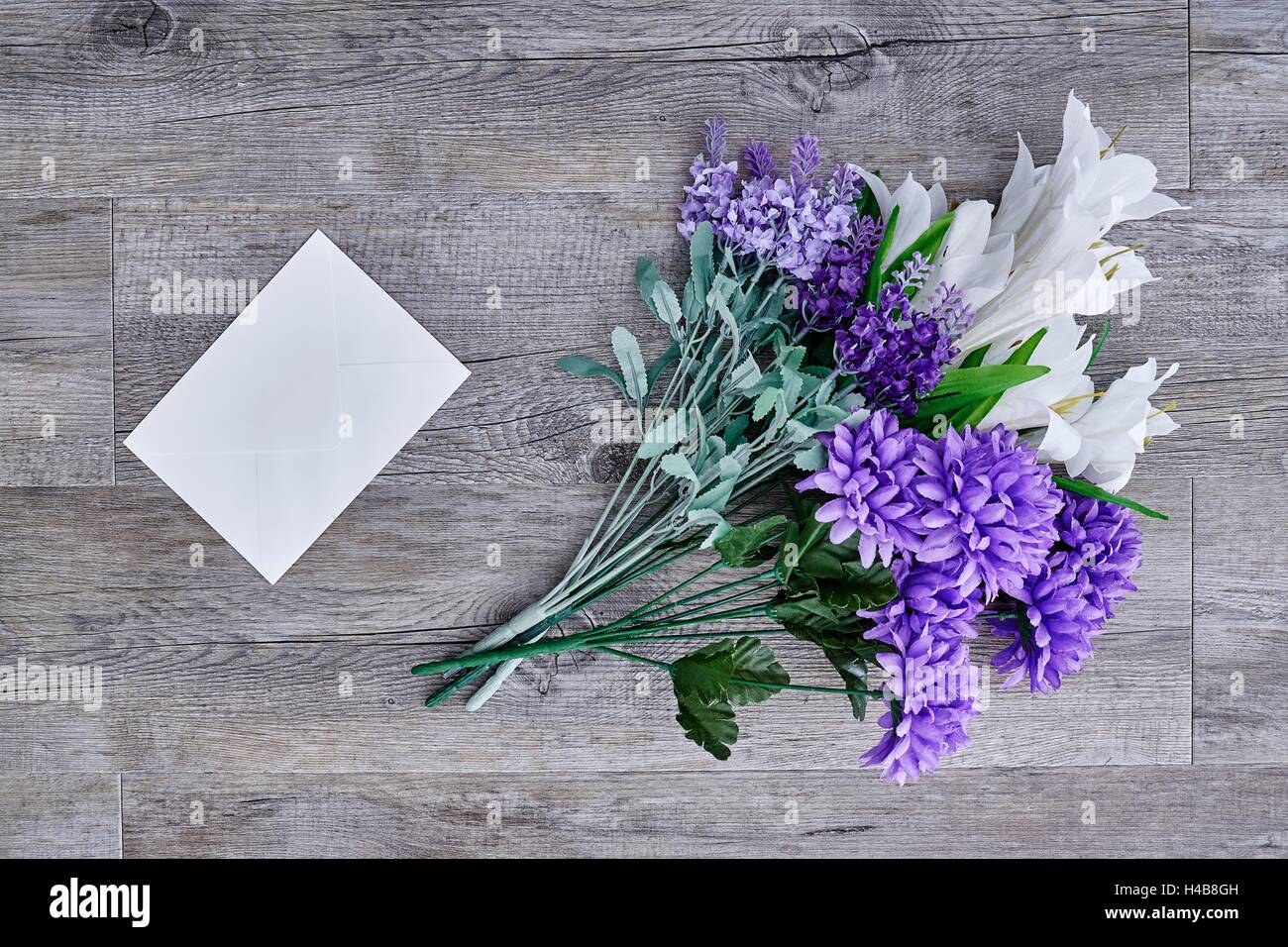 A studio photo of plastic display flowers Stock Photo - Alamy