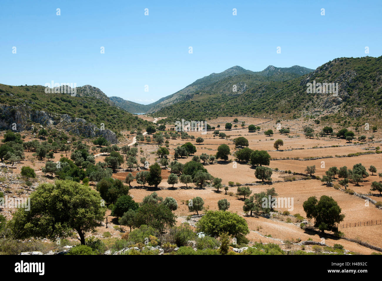 Turkey, province of Mugla, Bozburun peninsula, with the Serce Limani ...