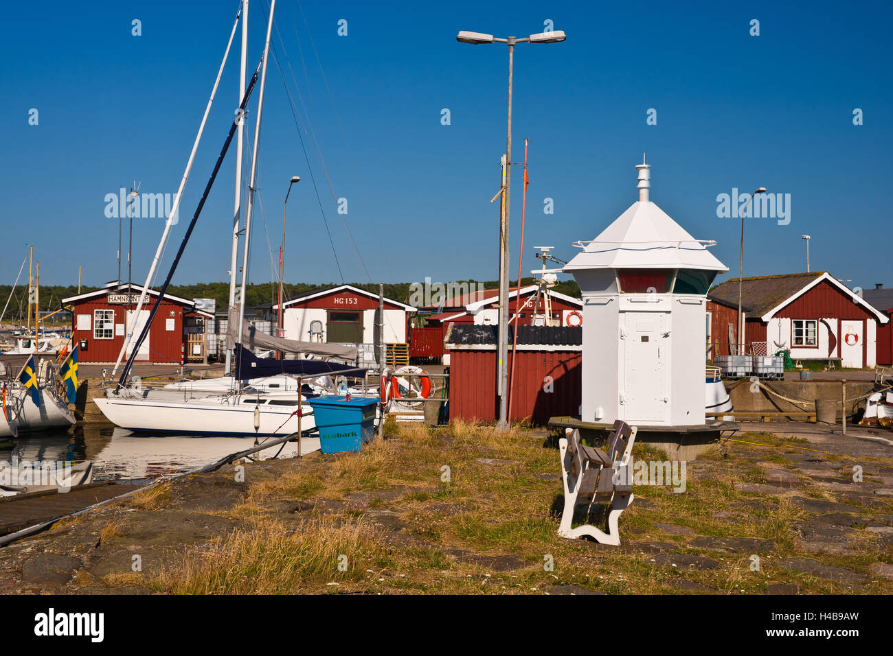 Harbour impression at torekov hi-res stock photography and images - Alamy