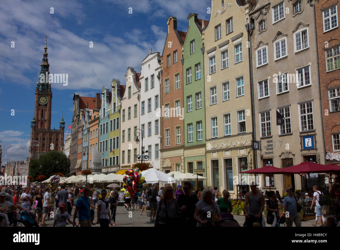 Magnificent buildings of mixed Gothic, Baroque and Renaissance style ...