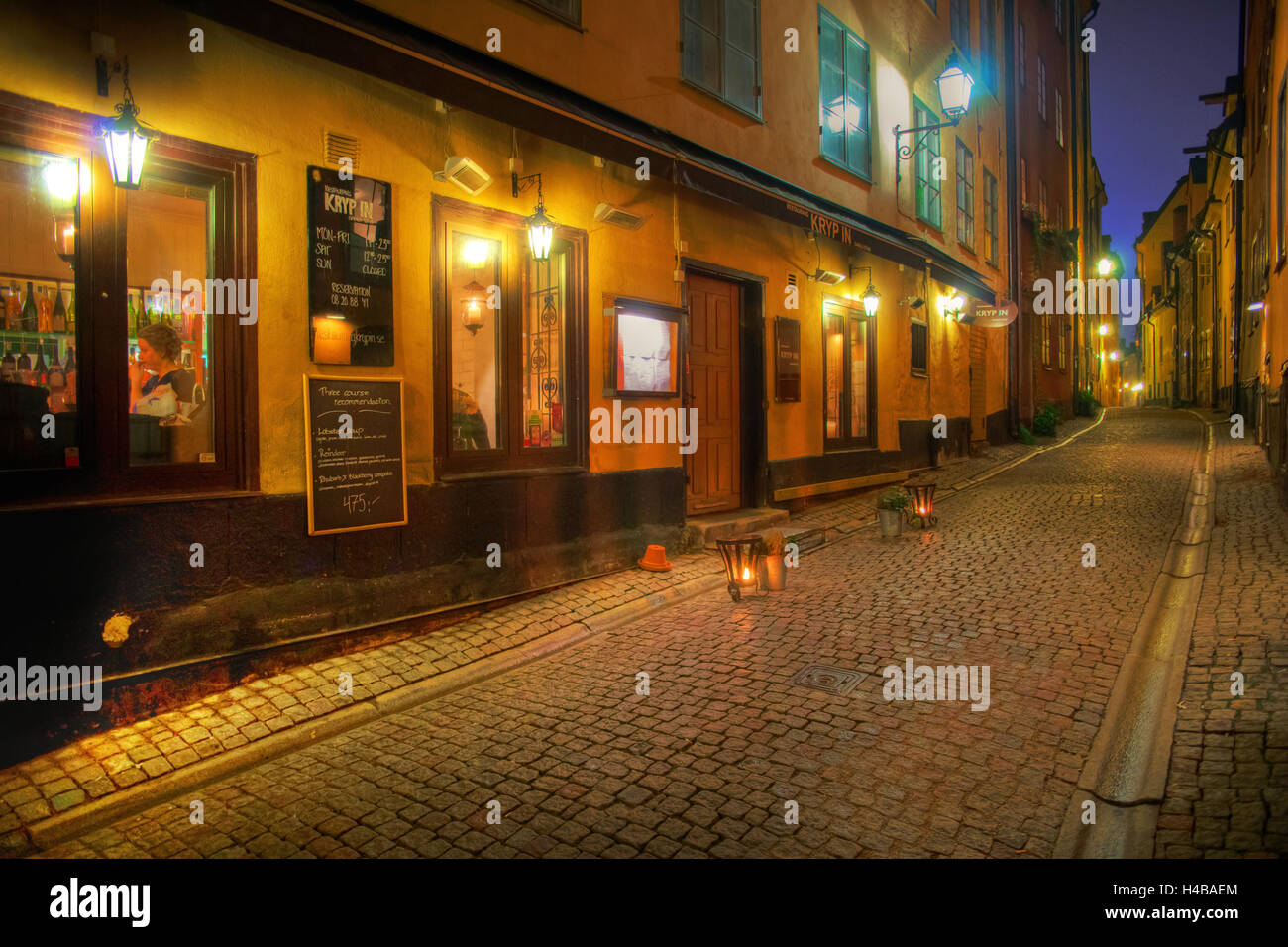 Stockholm gamla stan bar hi-res stock photography and images - Alamy