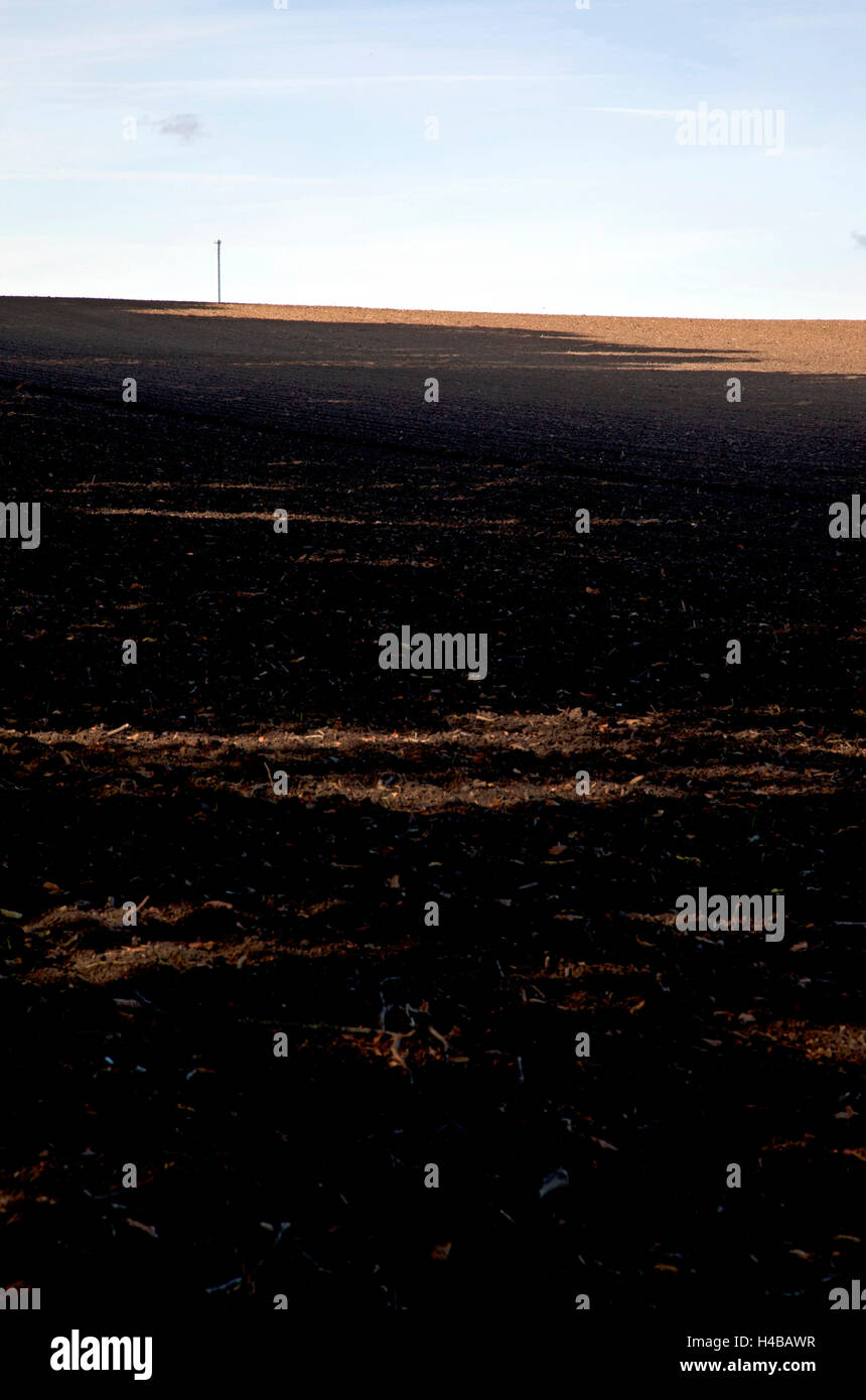 Field, agriculture, landscape, harvested, cropland Stock Photo - Alamy