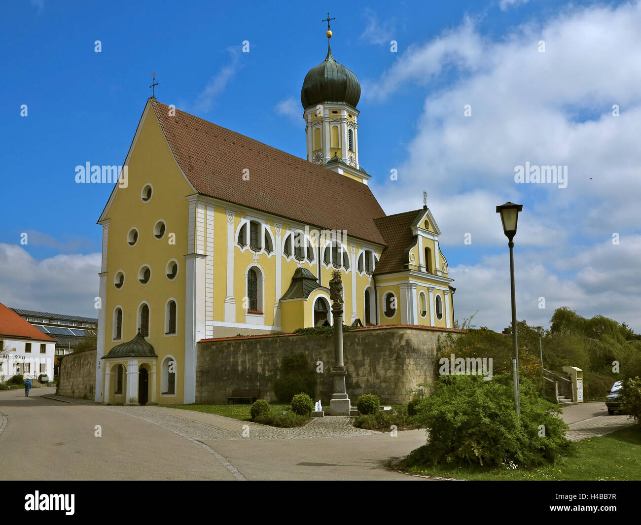 Germany, Upper Bavaria, Eresing, church St Ulrich Stock Photo - Alamy