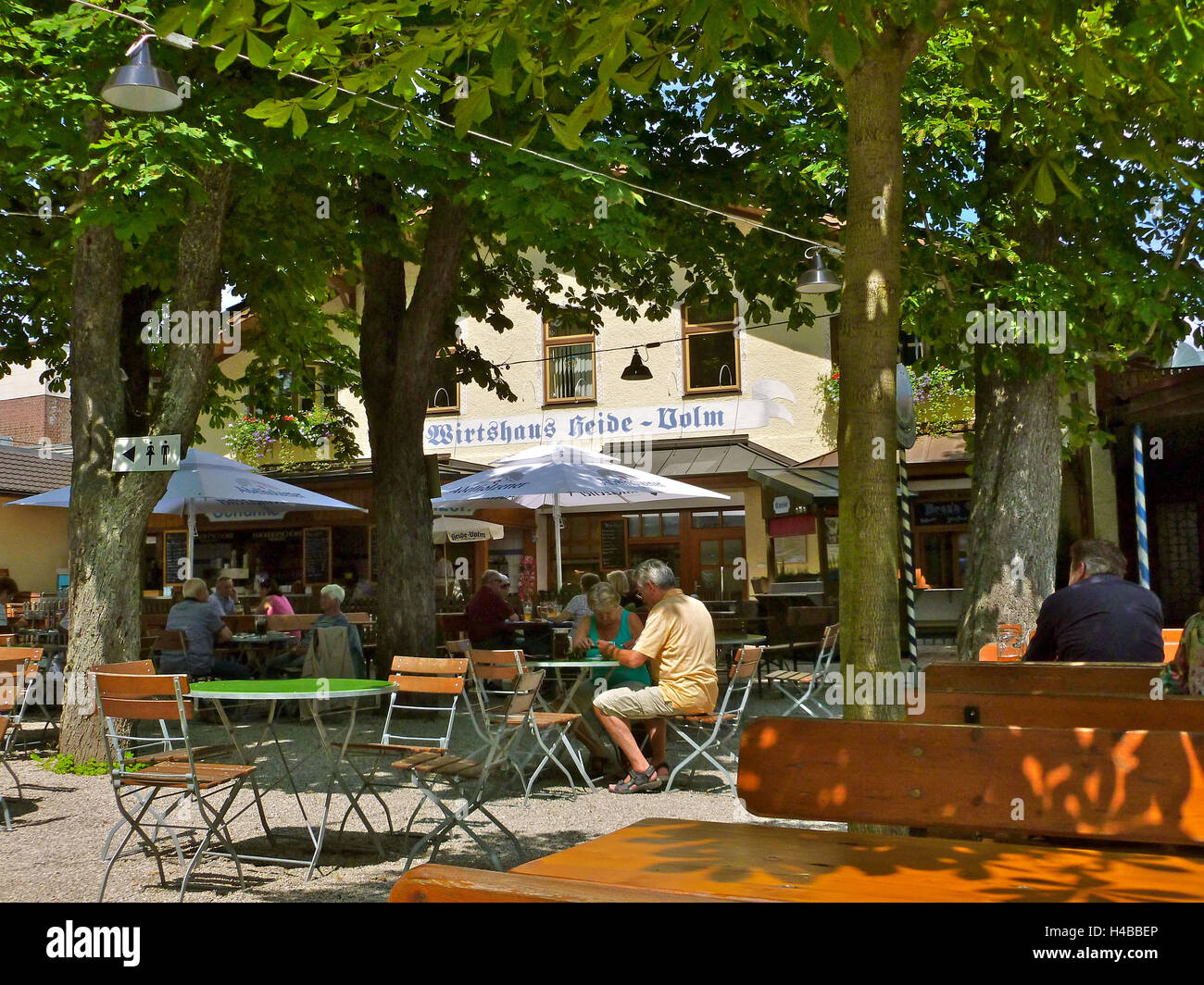 Germany, Upper Bavaria, Planegg, Heide-Volm Stock Photo - Alamy
