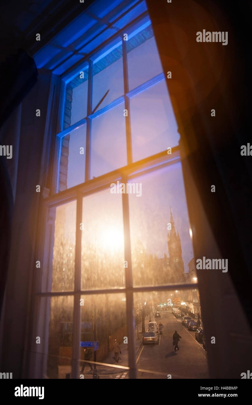 View From Window At Night