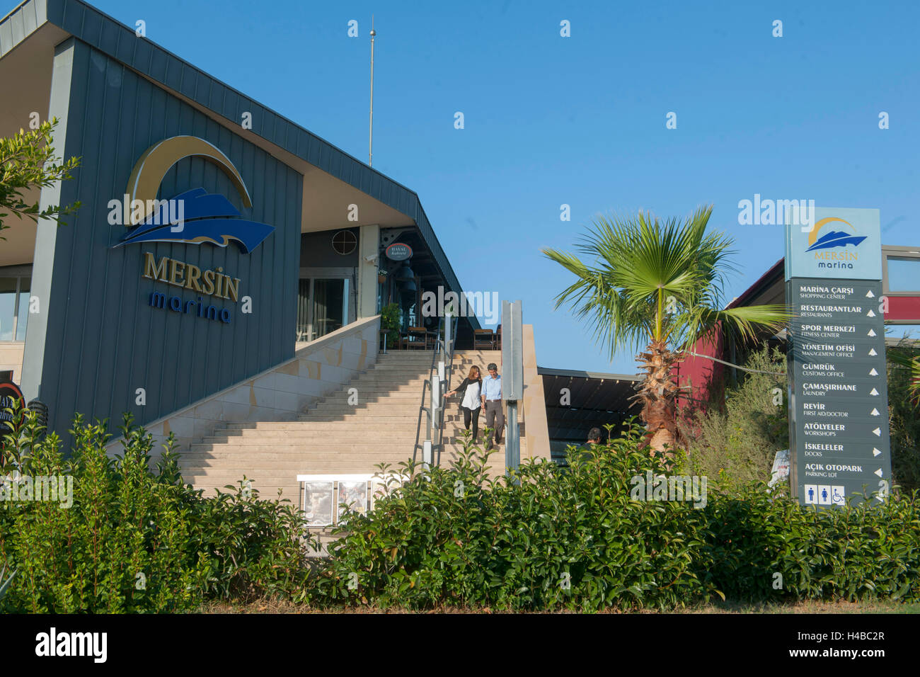 Turkey, Mersin, Mersin Marina Stock Photo - Alamy