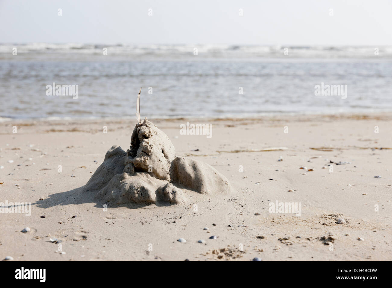 Washed Away Sand Castle High Resolution Stock Photography and Images ...
