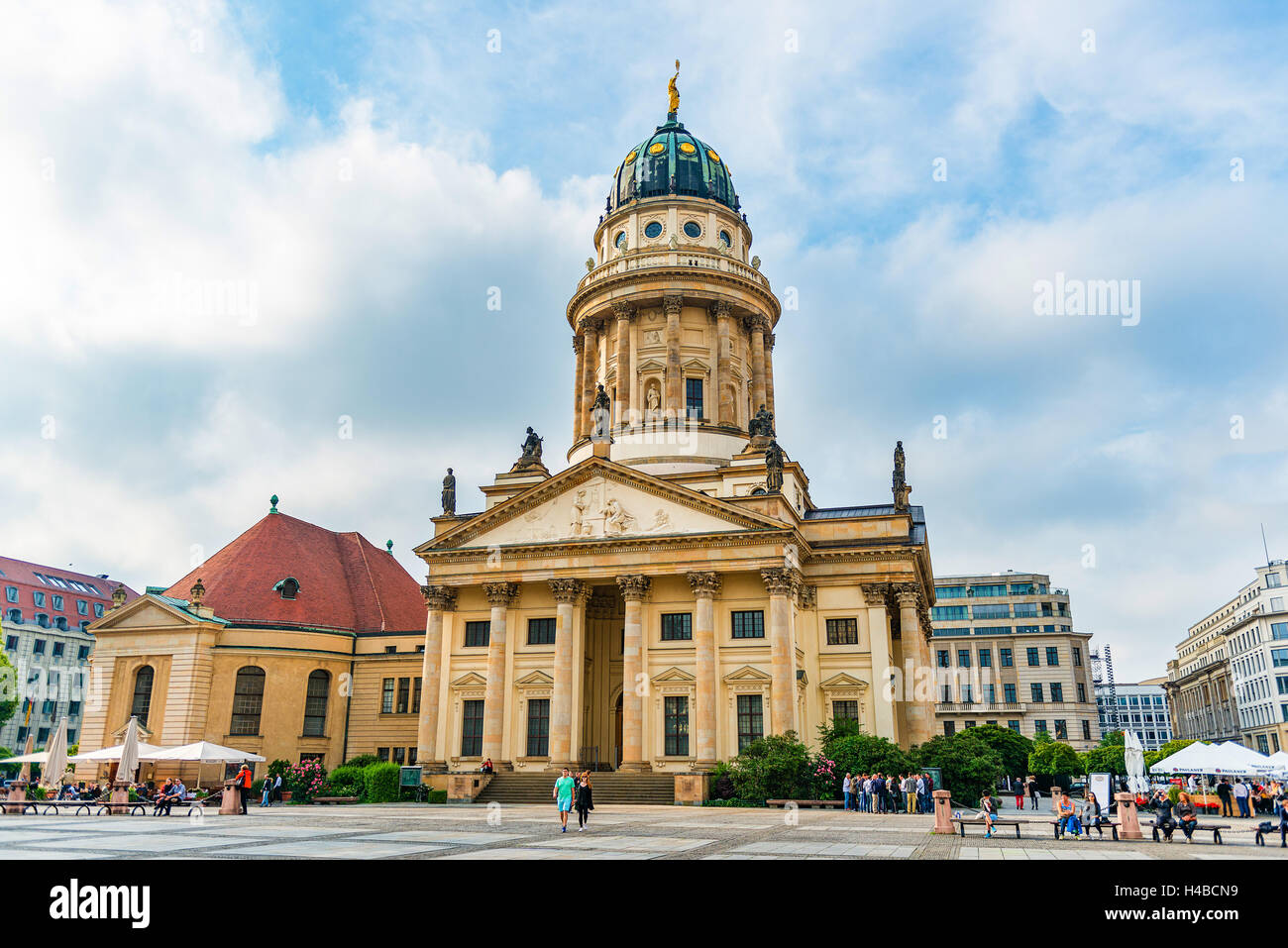 French Cathedral, Gendarmenmarkt, Berlin, Germany Stock Photo - Alamy