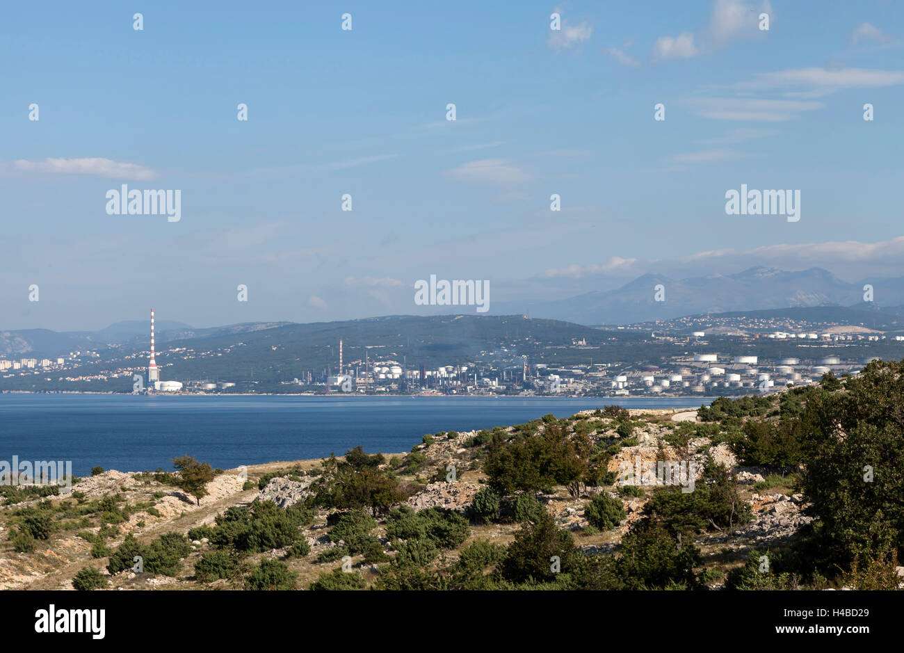 Rijeka refinery hi-res stock photography and images - Alamy