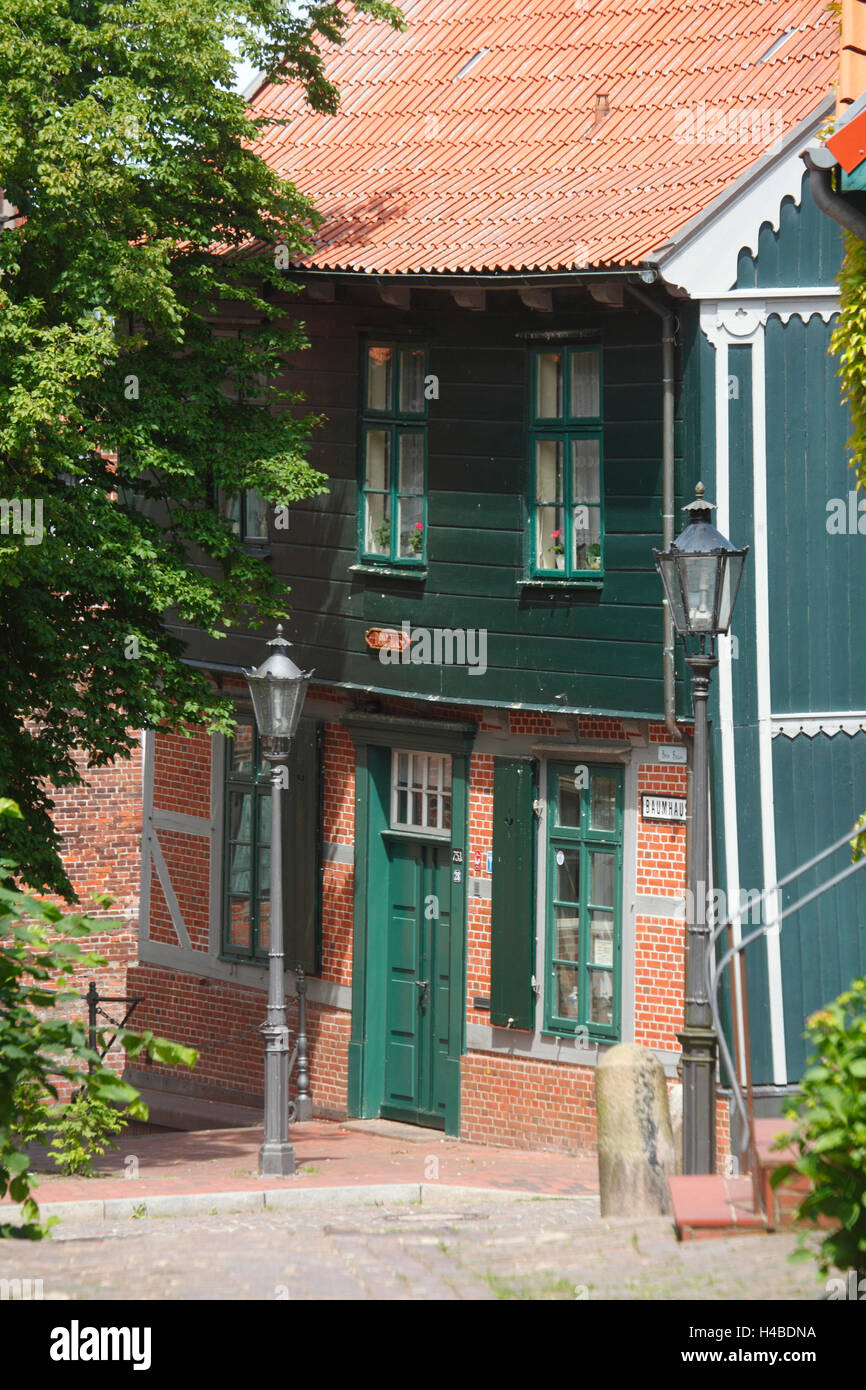 Germany, Lower Saxony, Stade, tree-house museum Stock Photo - Alamy