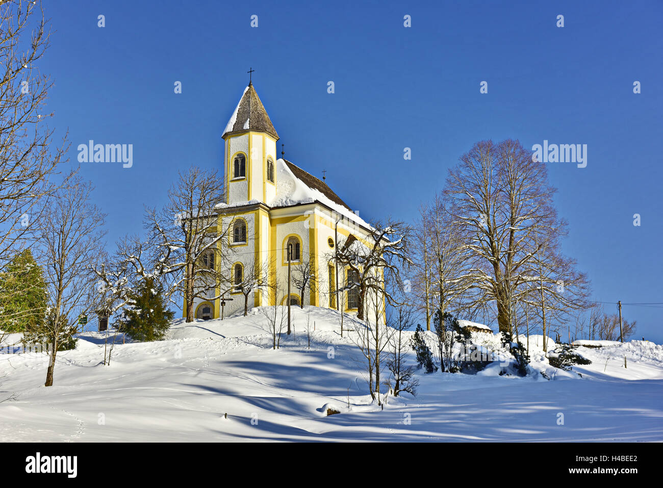 Pilgrimage church Maria Ettenberg Stock Photo - Alamy