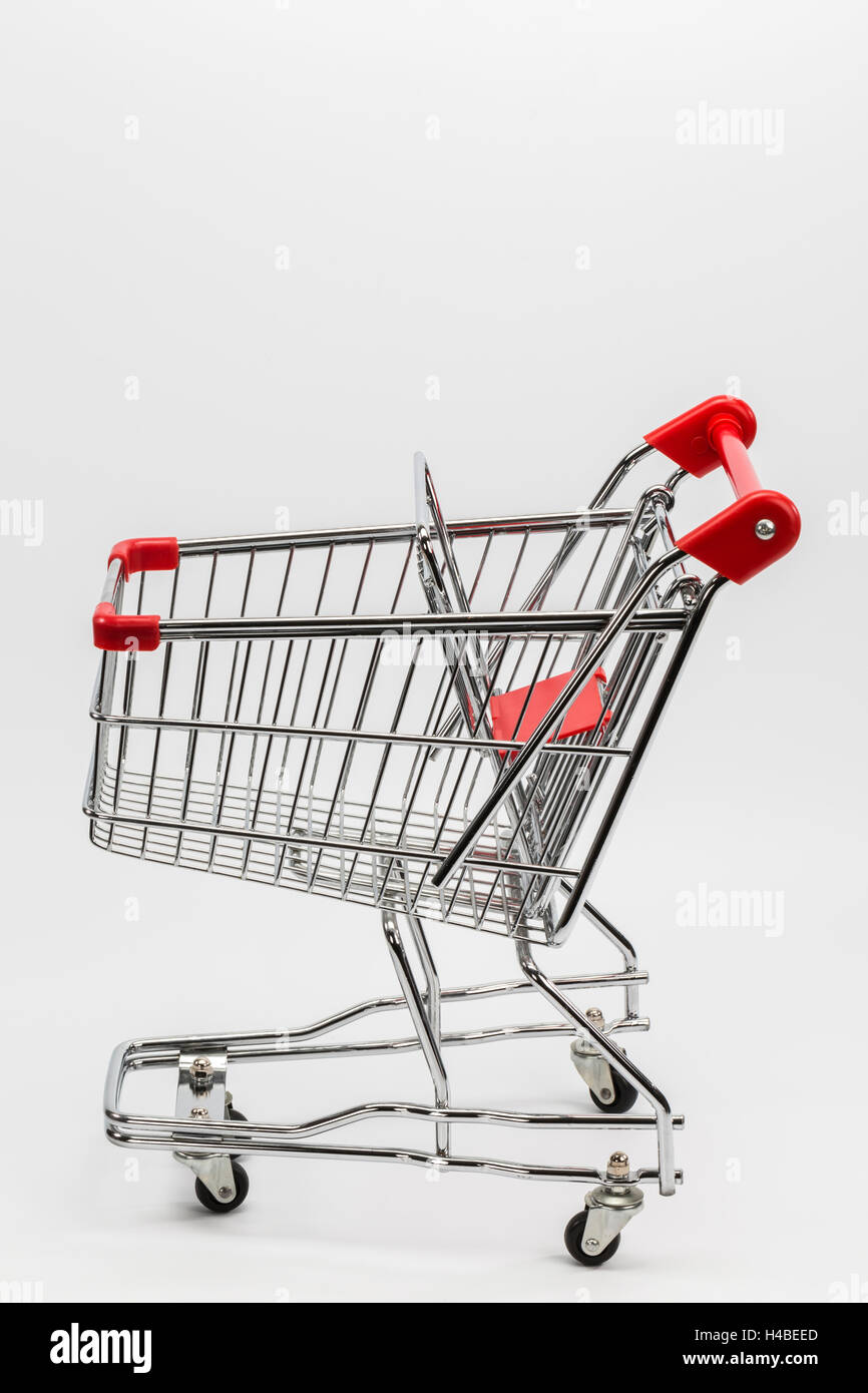 Empty shopping cart Stock Photo - Alamy