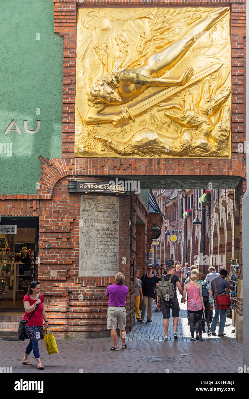 Entrance bottcherstrasse hi-res stock photography and images - Alamy