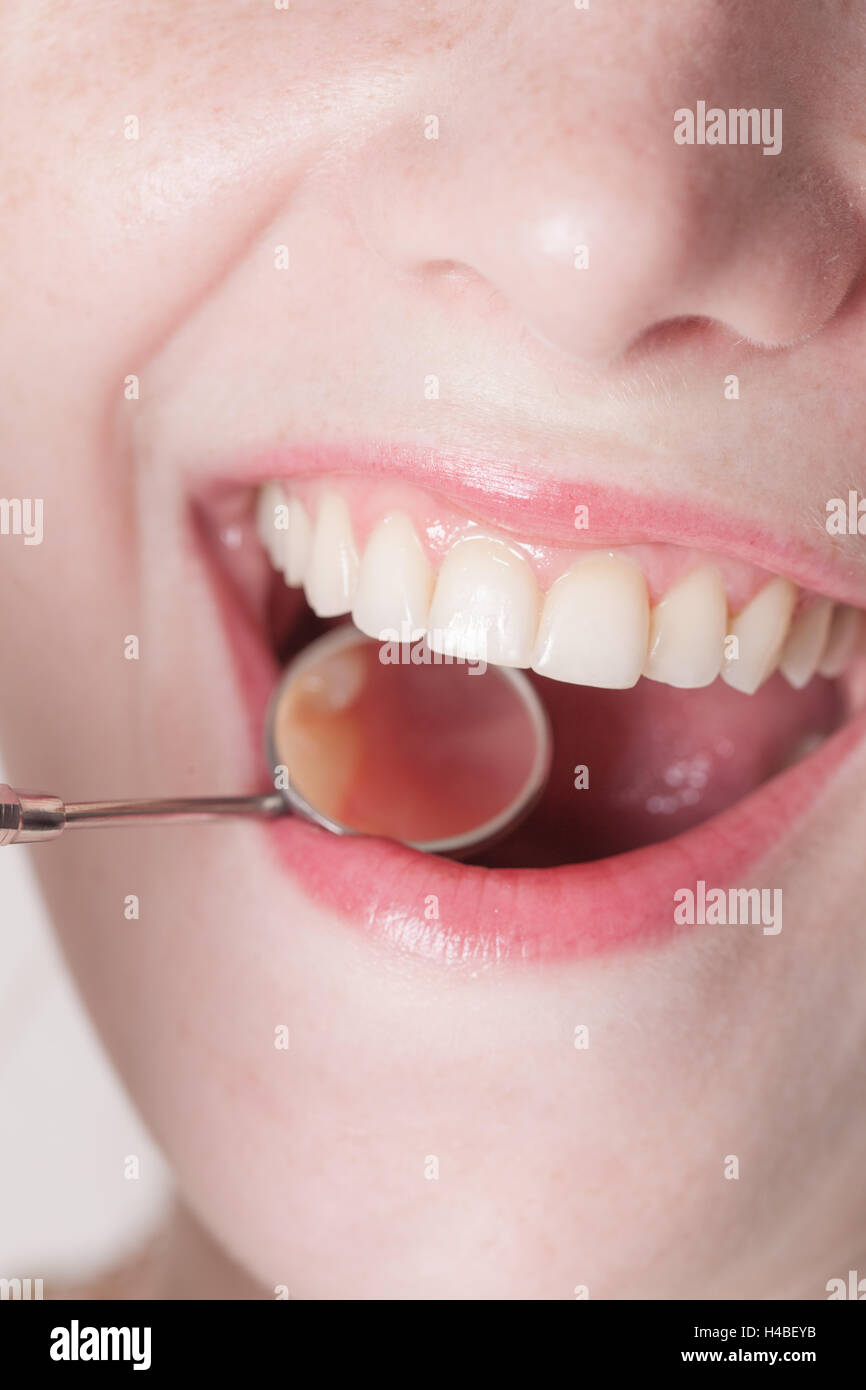 Check the teeth Stock Photo - Alamy