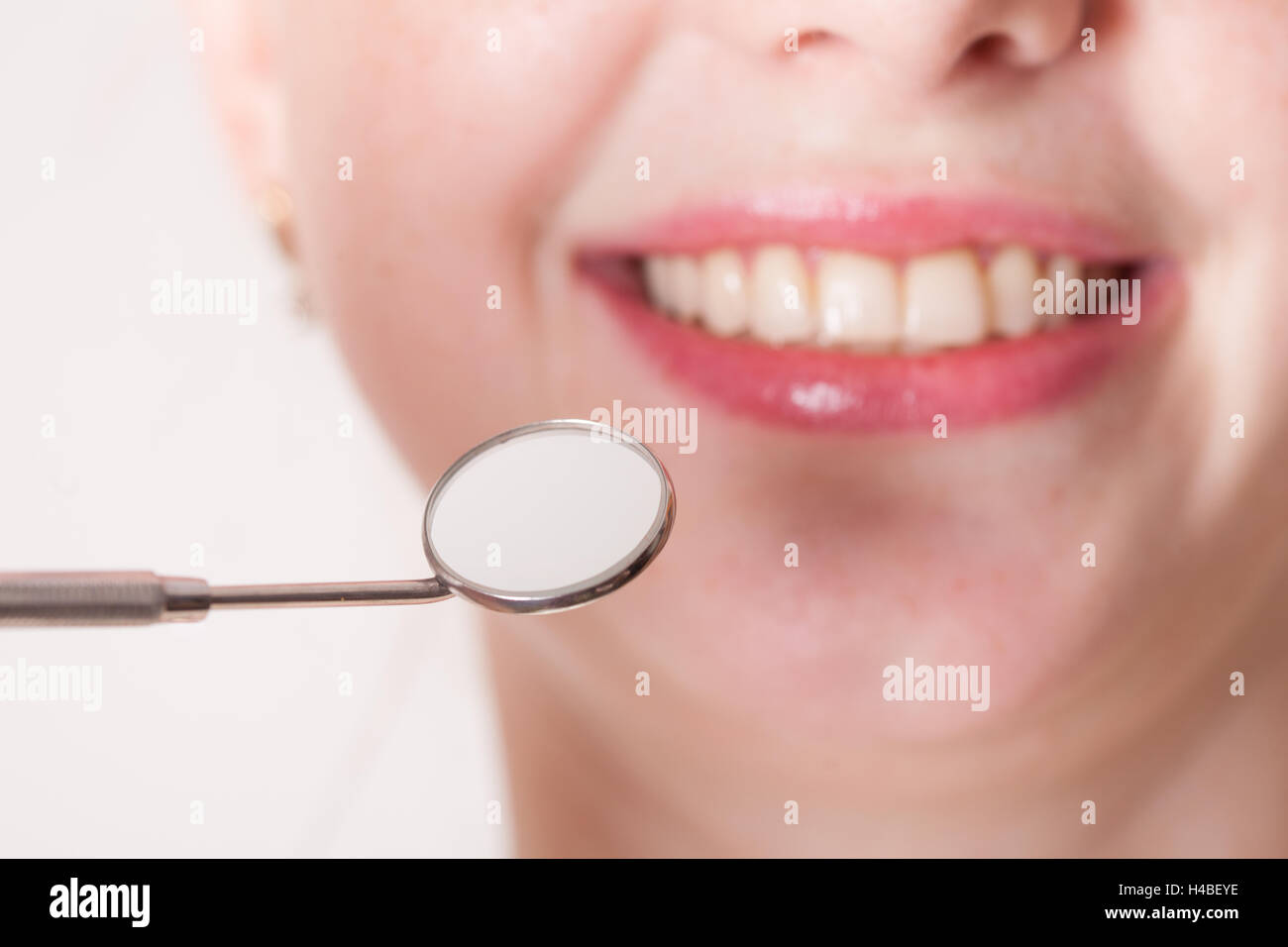 Check the teeth Stock Photo - Alamy