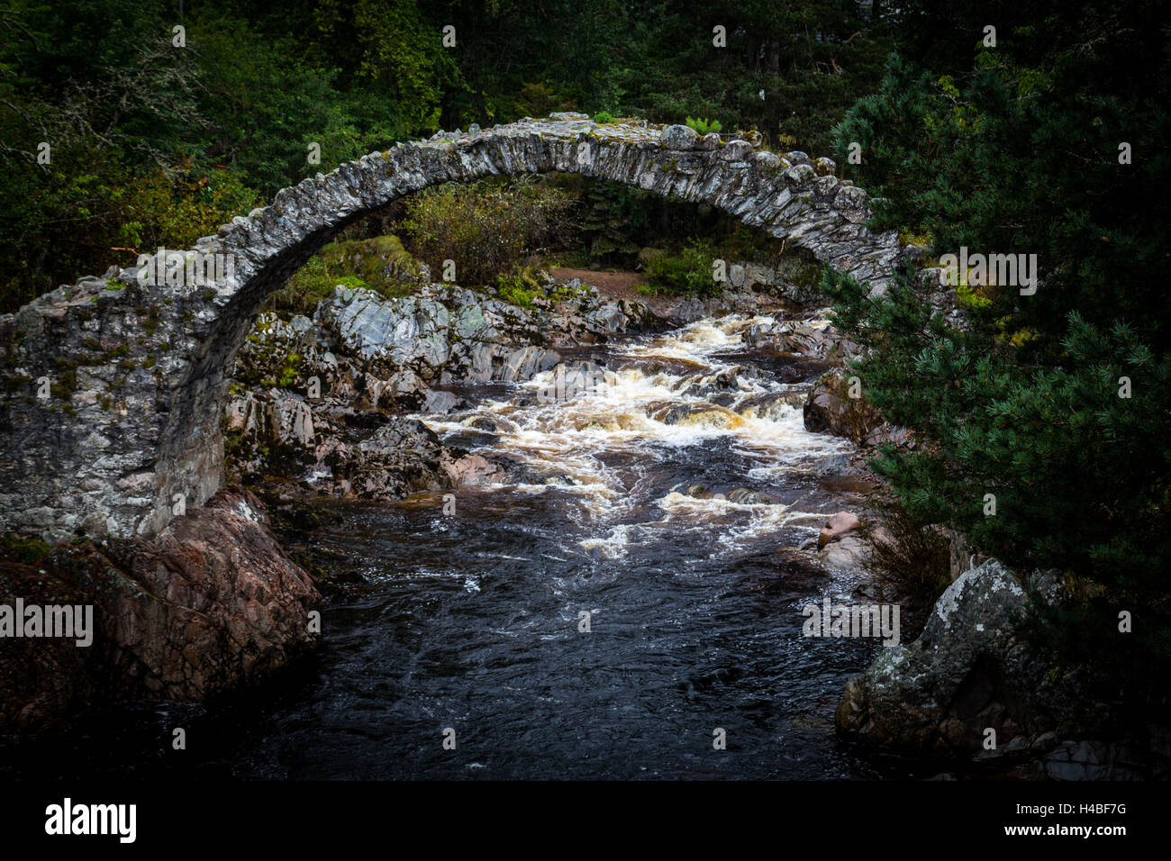 old bridge in Scotland Stock Photo - Alamy