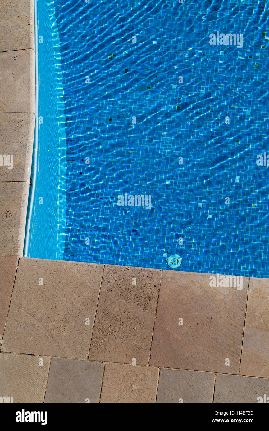 Swimming pool, pool edge Stock Photo - Alamy