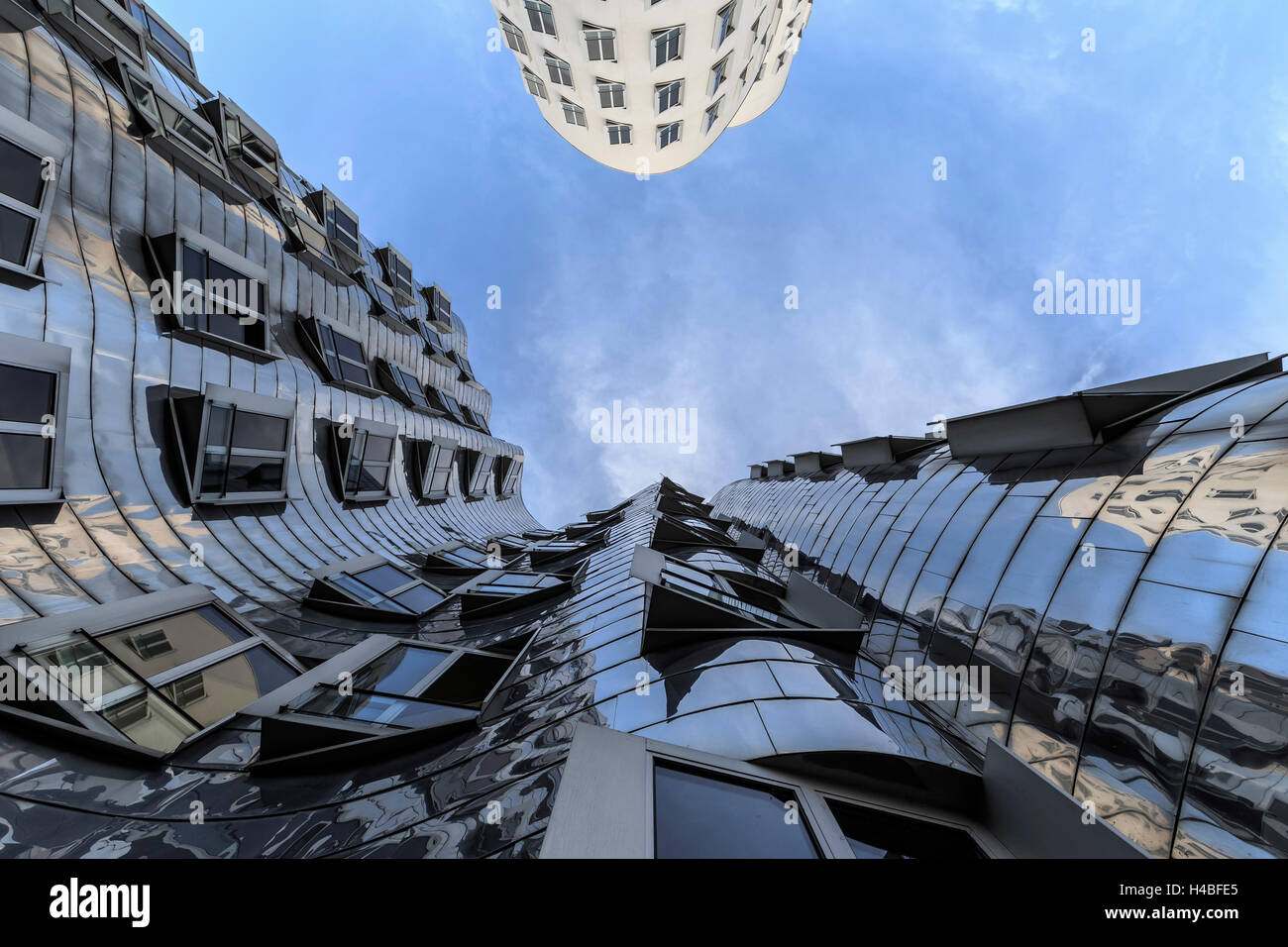 Europe, North Rhine-Westphalia, Düsseldorf, media harbour, Gehry ...
