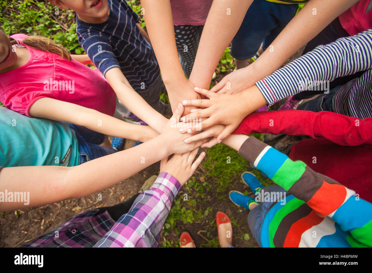 We are strong when together Stock Photo - Alamy