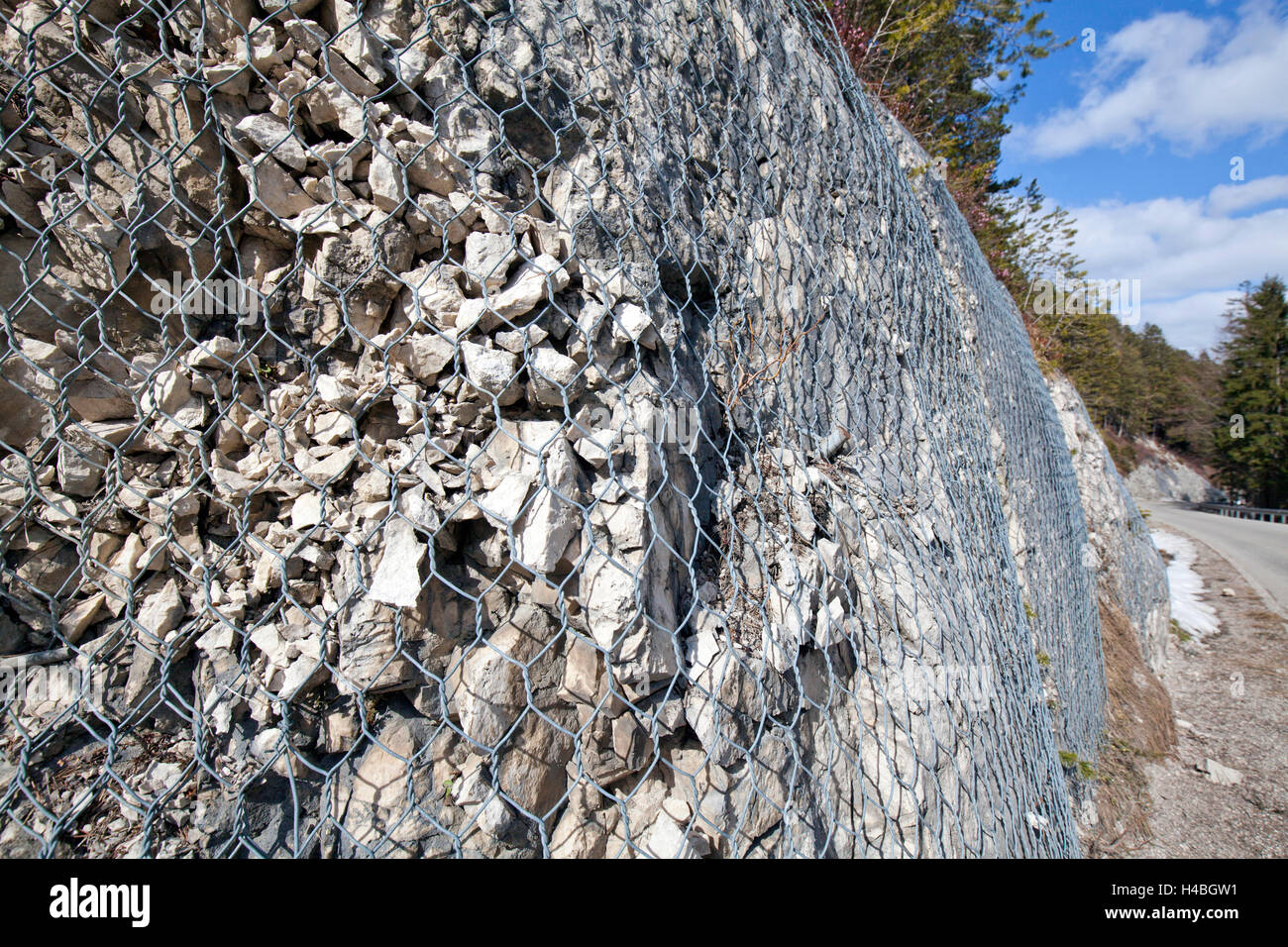 Rockfall protection hi-res stock photography and images - Alamy