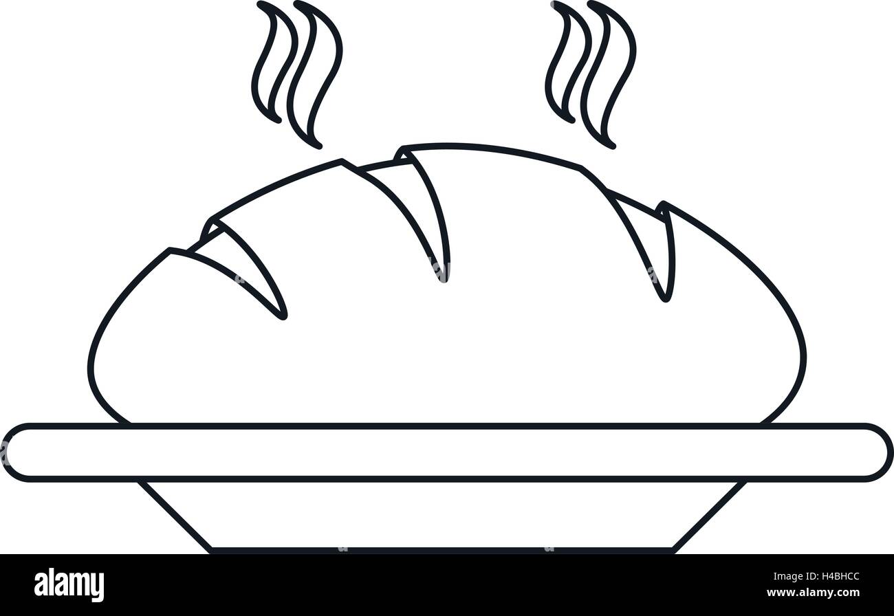 Isolated bread food design Stock Vector Image & Art - Alamy