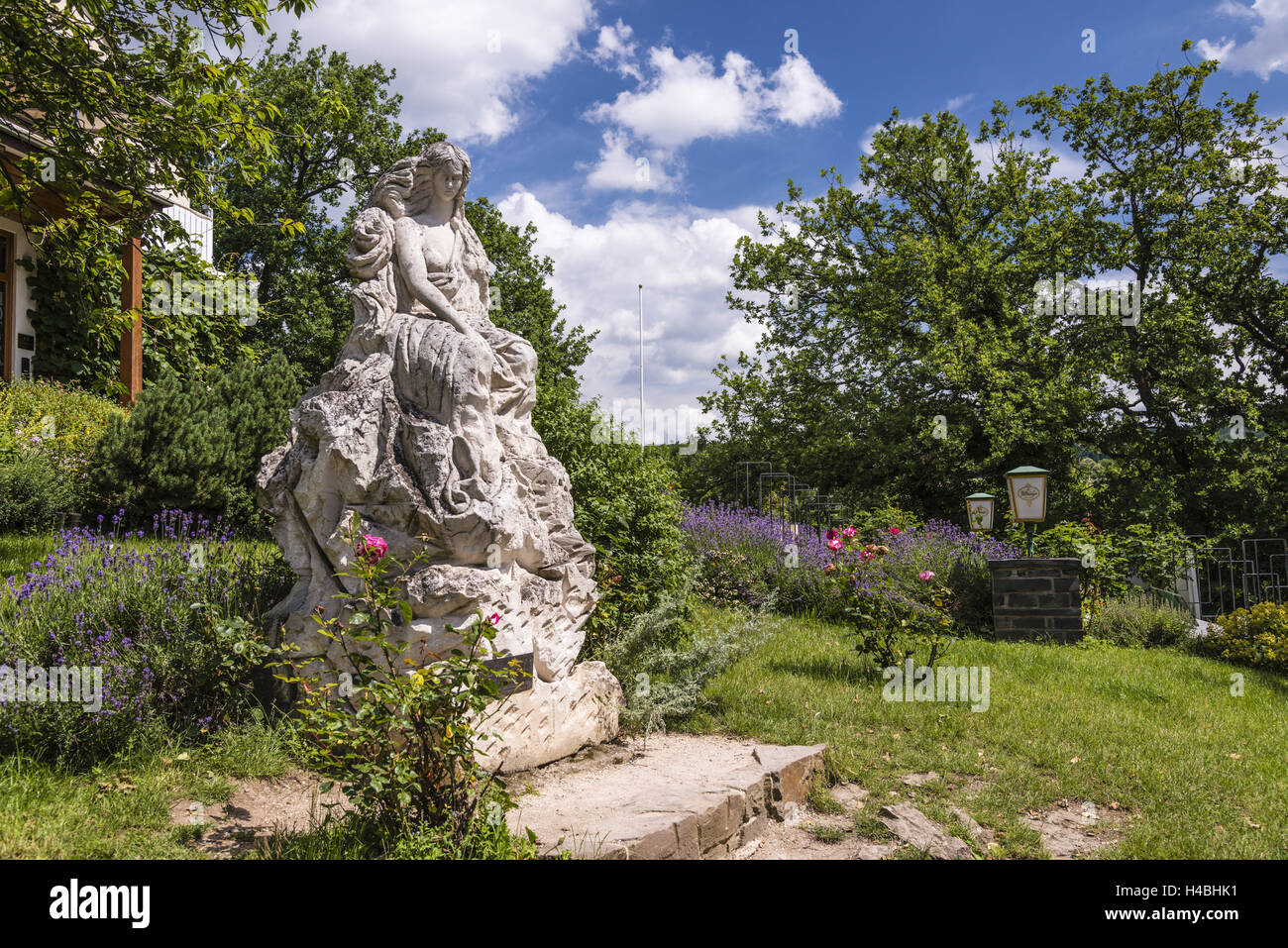 Germany rhine valley statue loreley hi-res stock photography and images ...