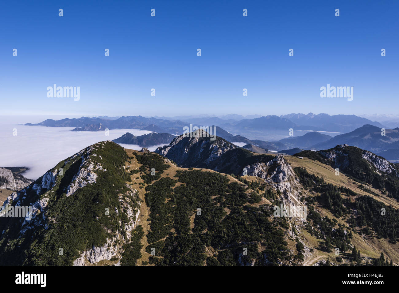 Germany, Bavaria, Upper Bavaria, Mangfallgebirge, Wendelstein region ...