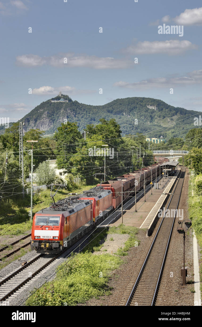 Railway Train Passing Mountains High Resolution Stock Photography and ...