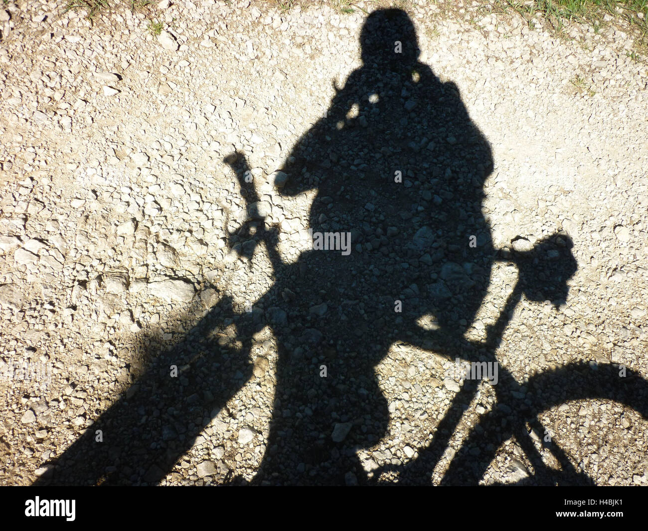 Shades of a cyclist Stock Photo - Alamy