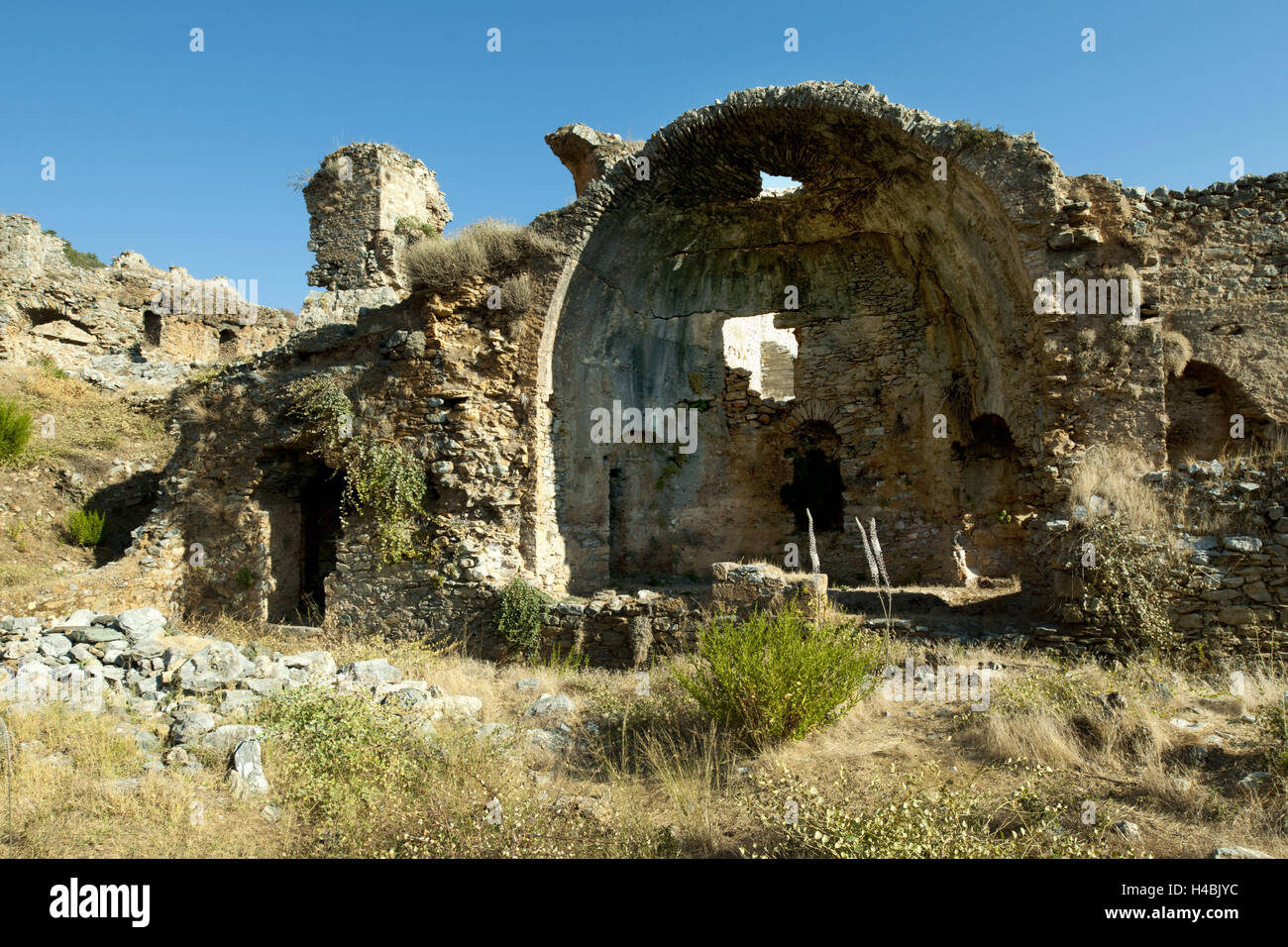 Turkey, province Icel (Mersin), Anamur, excavations Anemourion (Eski ...