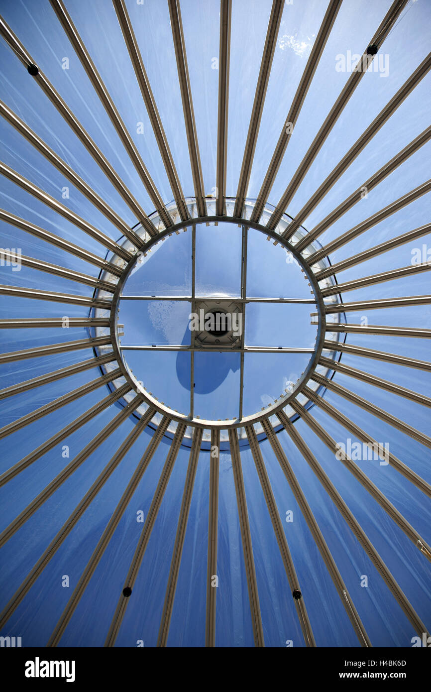 Roof, window, from below, architecture Stock Photo - Alamy