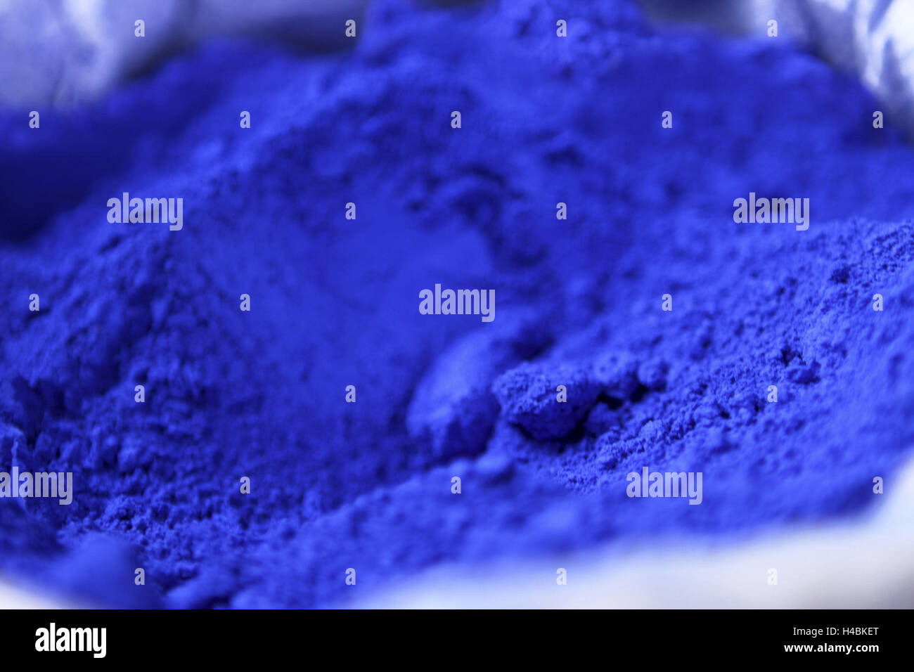 Africa, Morocco, Chefchaouen, Medina, color powder, blue Stock Photo ...