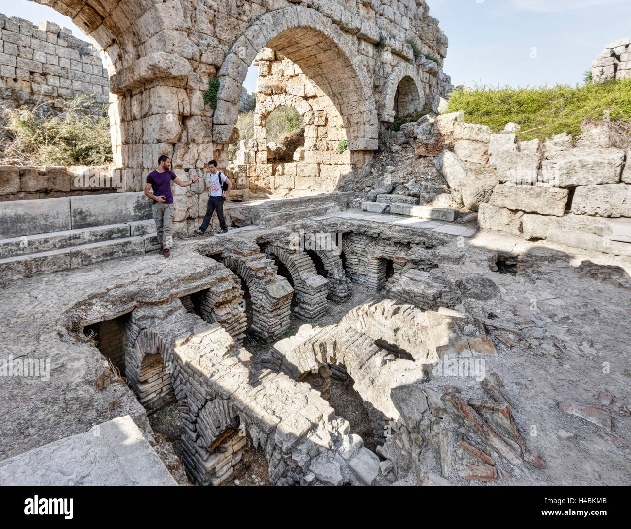 Asia, Turkey, Perge, ruins Stock Photo - Alamy