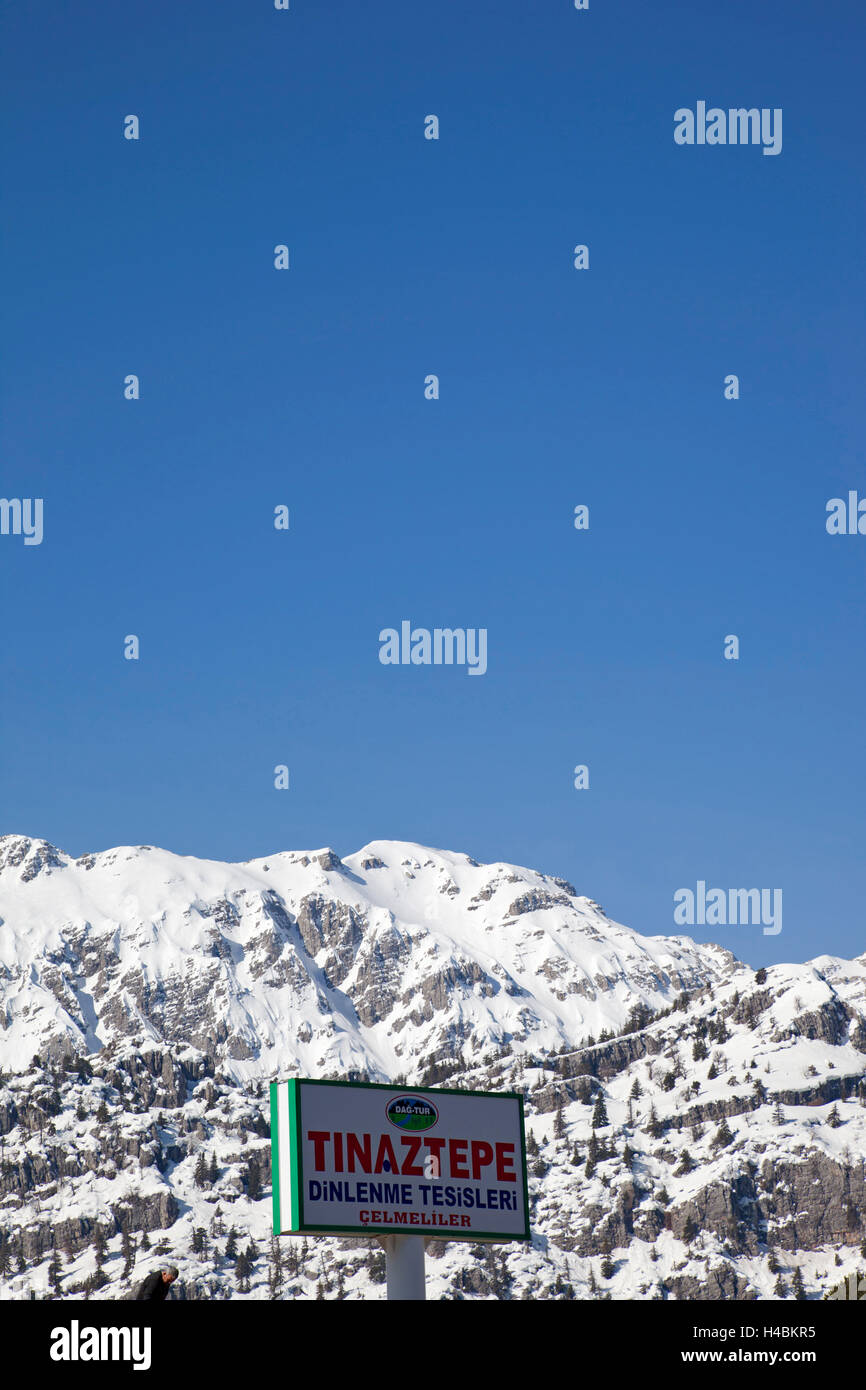 Turkey, Anatolia, mountains, Taurus Stock Photo - Alamy