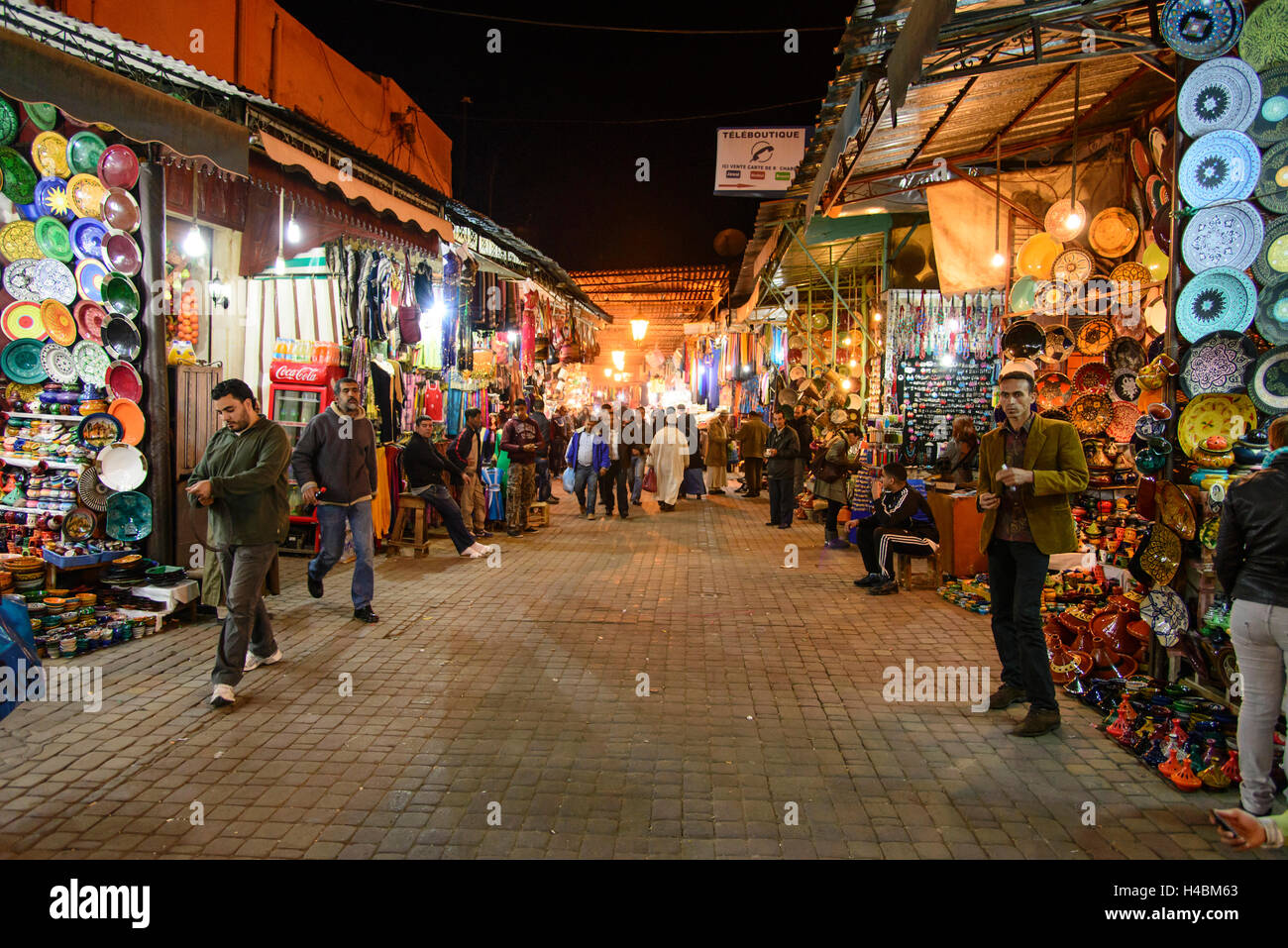 Marrakech souks hi-res stock photography and images - Alamy